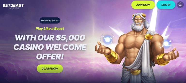 BetBeast Casino Review: 100% up to $5000
